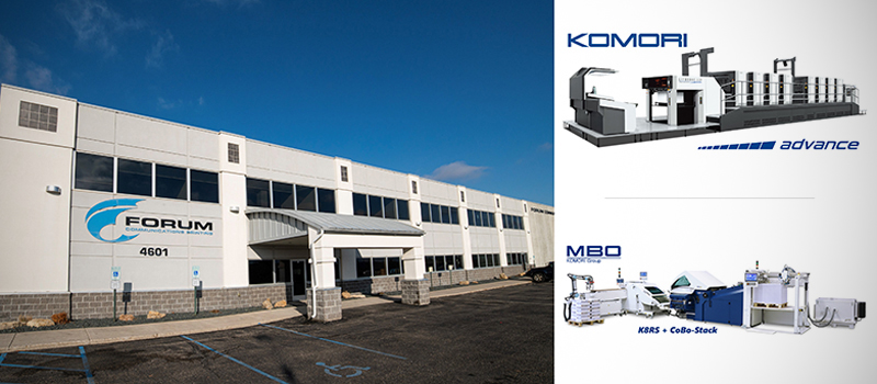 Forum Communications Printing Bundles the Komori Lithrone G40 Advance ...